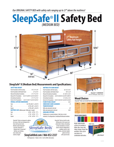 SleepSafe Safety Bed Video, Flyer and Photo Gallery